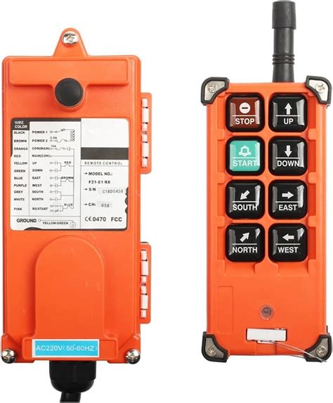 Amazon Industrial Remote Controller Switches Hoist Crane Control