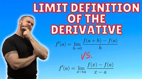 how to apply the limit definition of the derivative calculus 1 youtube