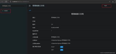 springboot集成knife4j：最好用的swagger接口文档和接口测试工具 knife4j官网 csdn博客