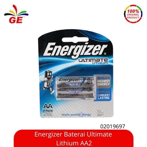 Jual Energizer Baterai Ultimate Lithium AA2 02019697 Di Seller GE