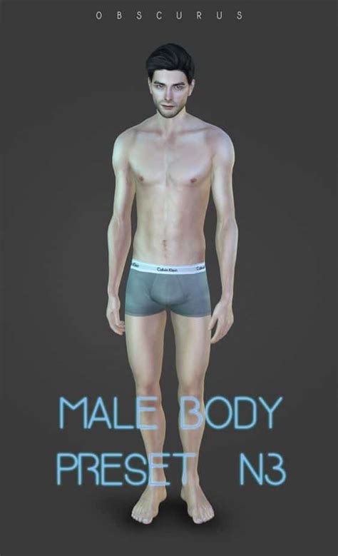 23 Stunning Sims 4 Male Body Presets To Create An Attractive Sim