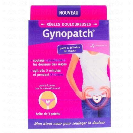 GYNOPATCH Patch pour règles douloureuses x3 Parapharmacie Prado Mermoz