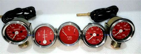 Smiths Kit Mm Temp Oil Temp Fuel Oil Psi Mm Speedo Km H