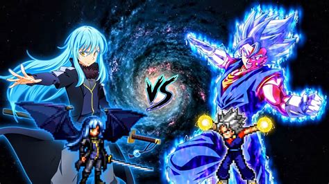 Rimuru Demon Lord Op New Vs Vegito Op All Form In Jump Force Mugen