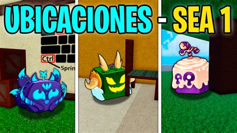 Ubicaciones SECRETAS Para Conseguir FRUTAS GRATIS En Blox Fruits