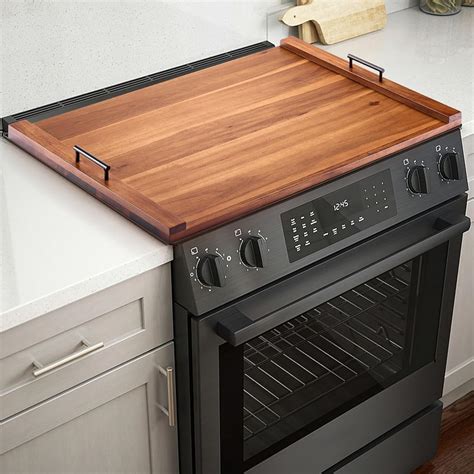 TIDITA Noodle Board Stove Covers With Handles Counter Space Top
