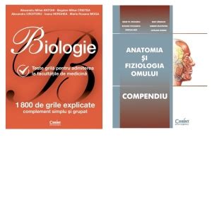 Pachet Admitere La Medicina 2 Carti 1 Biologie Teste Grila Pentru