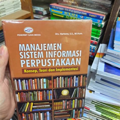 Jual Buku Manajemen Sistem Informasi Perpustakaan Oleh Hartono Kota