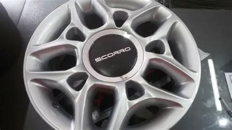Jogo De Rodas Aro 15 Scorro Modelo Fiat Bravo Wolverine