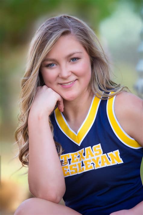 Girl Senior Portraits Cheerleading