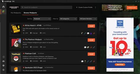 How To Use Curseforge To Easily Install Minecraft Mod Packs