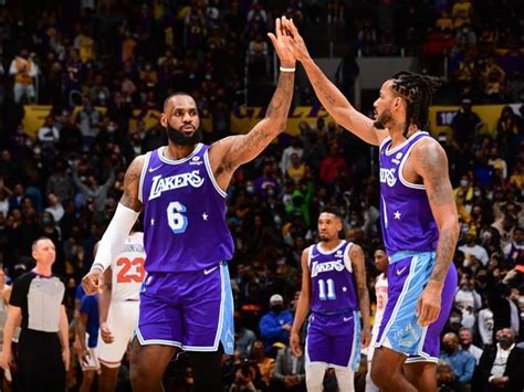 NBA Remontada De Los Lakers Con Un Superlativo LeBron James Y