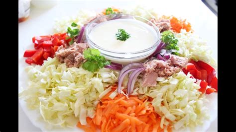Leichter Sommersalat in 5 Minuten Ich werde nie Müde es zu Machen
