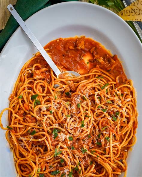 Spaghetti sauce tomate à l ancienne Artofit