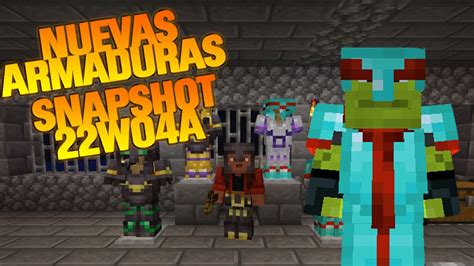 TODO SOBRE LAS NUEVAS ARMADURAS Minecraft 1 20 Snapshot 23w04a YouTube