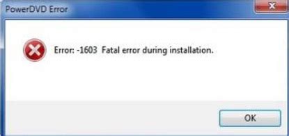 Error 1063 Fatal Error During Installation Techyv