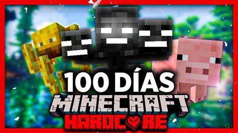 SOBREVIVÍ 100 DÍAS siendo CAMBIAFORMAS en Minecraft HARDCORE YouTube