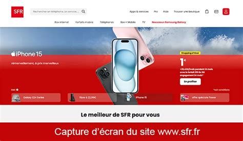 Comment se connecter au webmail SFR sur pc et téléphone