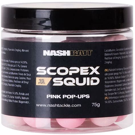 Nash Scopex Squid Pink Pop Ups