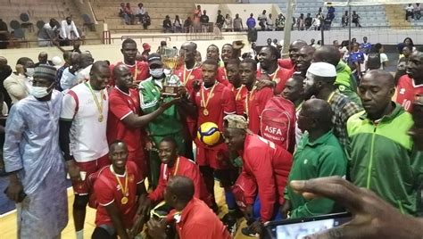Volley ball Finale N1 hommes L ASFA sacré champion du Sénégal