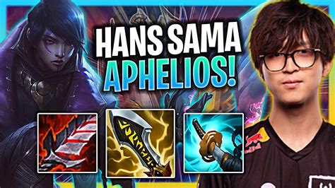 HANS SAMA IS SO STRONG WITH APHELIOS G2 Hans Sama Plays Aphelios ADC
