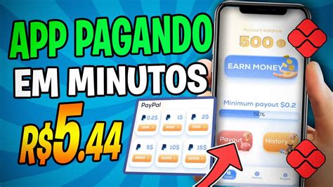 Saque Hoje APP Que GANHA DINHEIRO De VERDADE No PIX E PAYPAL Jogo