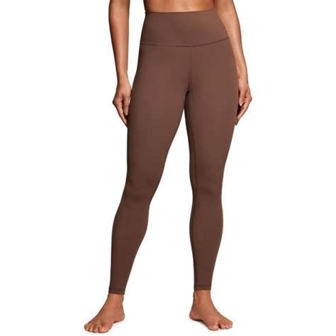 Crz Yoga Womens Brushed Naked Feeling Workout Leggings High