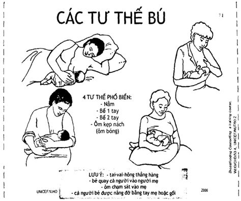 Hướng dẫn cho con bú đúng cách và tư thế cho con bú MarryBaby Cosy