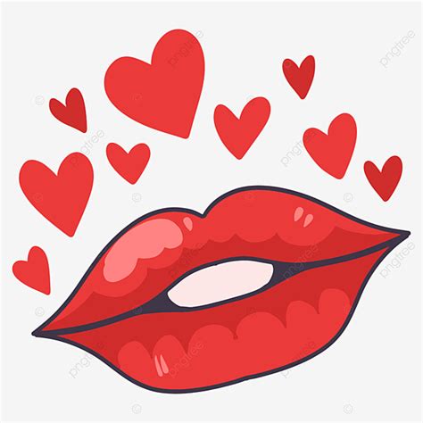 Besos Vectoriales Png Dibujos Besos Labios Clipart Labios De Dibujos