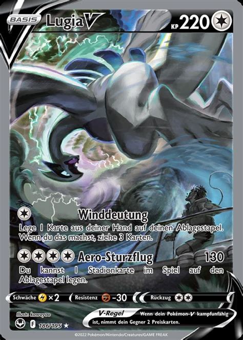 Bestelle Jetzt Lugia V 186 195 Silberne Sturmwinde Ultra Rare