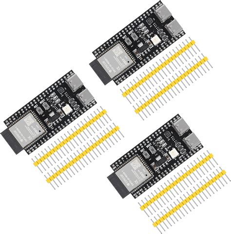 Amazon AITRIP 3PCS ESP32 S3 DevKitC 1 N16R8 ESP32 S3 Placa De