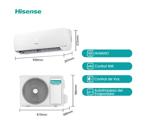 HISENSE AC SPLIT INVERTER PREMIUM 12000 BTU ATP122TG Hisense