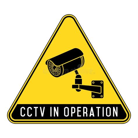 O ícone Do Cctv Câmera E Fiscalização Segurança Símbolo Da Observação
