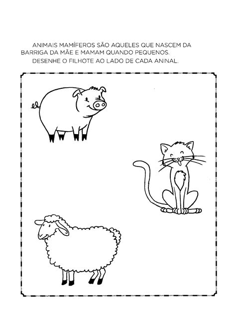 Atividades Sobre Animais Ideias E Modelos Em PDF