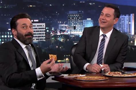Watch Jon Hamm Defend St Louis Pizza On Jimmy Kimmel Live Eater