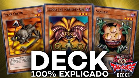 Yu Gi Oh GX Tag Force Deck PT BR Exodia Deck DECK COMBOS