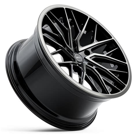 GT FORM VERTEX GLOSS BLACK TINTED 20X8 5 5X120 WHEEL ONLY CNC Wheels