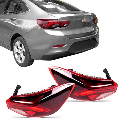 Lanterna Traseira Onix Sedan 2020 2021 2022 2023 Canto Led SBC Peças