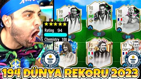 ANNE 194 FUT DRAFT DÜNYA REKORU KIRDIM OHAAAĞĞĞĞ 2023 FİFA 23