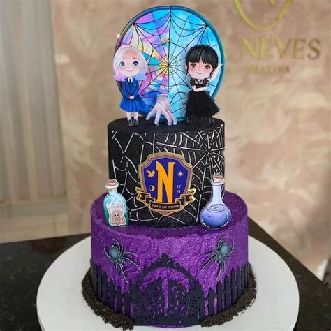 Bolo Wandinha Lindas Ideias Para A Sua Festa