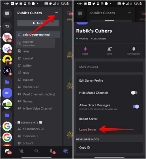 How To Leave Or Delete A Server In Discord On Desktop And Mobile