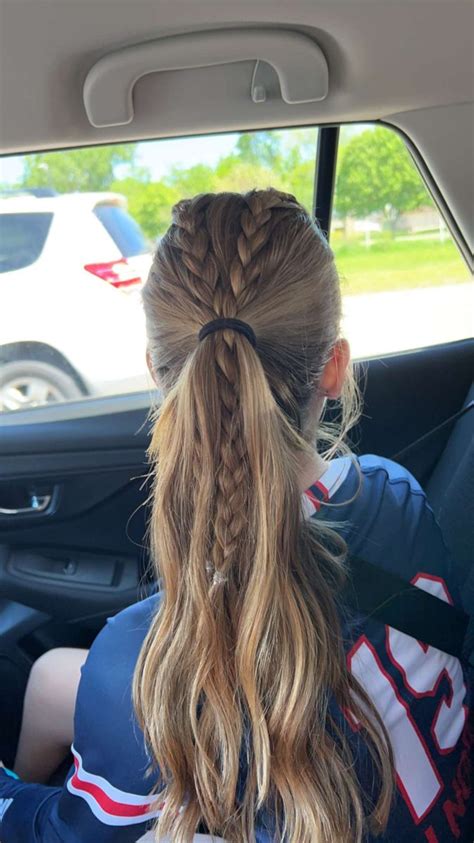 Volleyball Hairstyle In 2023 Volleyball Hairstyles Soccer Hairstyles