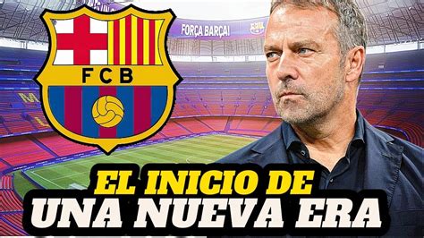 OFICIAL HANSI FLICK Es Presentado Como Nuevo Entrenador Del FC