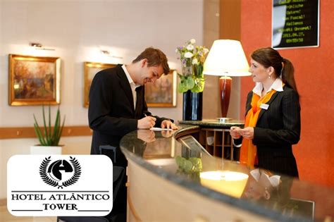 Hotel Atlântico Tower Divulga 56 Vagas Para Recepcionista Auxiliar De