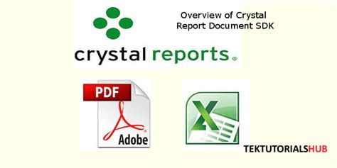 how to export crystal report to pdf excel and word etc