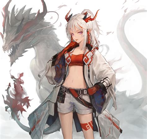 Nian Arknights Drawn By Geebee Danbooru