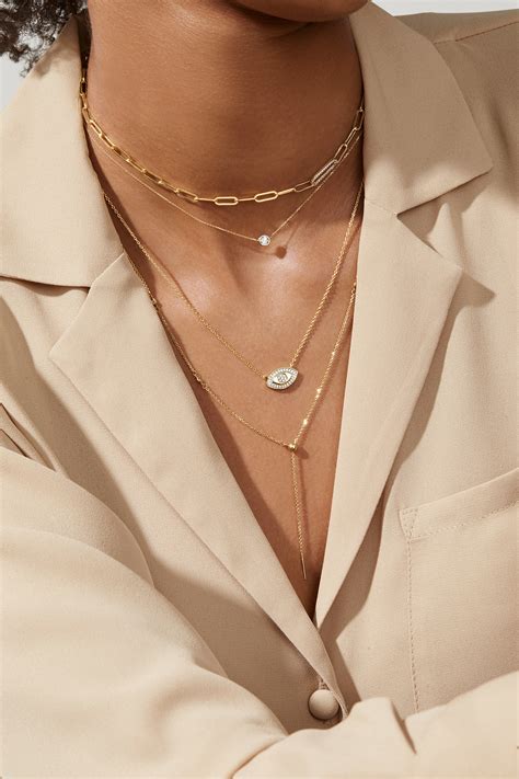 How To Layer Necklaces Jewelry Trends Jcpenney