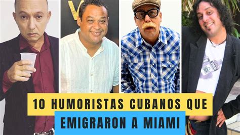 10 HUMORISTAS Que DESAPARECIERON De La TELEVISION CUBANA Actores