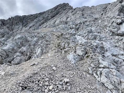 Climbing The Alpspitze Klettersteig Via Ferrata Alpspitze Guide Map