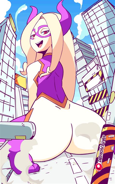Diives Mount Lady Boku No Hero Academia Animated Animated  Highres 10s 1girl Anus